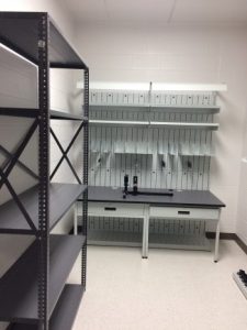 Armory Workbenches - Arms Room Workbench - Combat Weapon Storage