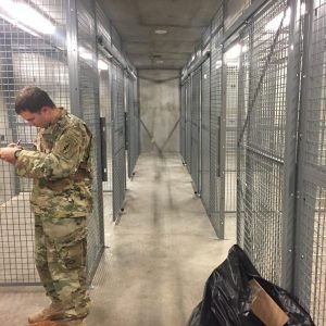 Weapon Cages -Arms Room Cages - Combat Weapon Storage