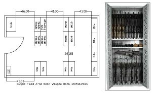 Armory Design - Combat Weapon Storage