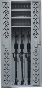 NSN M249 M240 Mid Tier Weapon Cabinet - Combat Weapon Storage