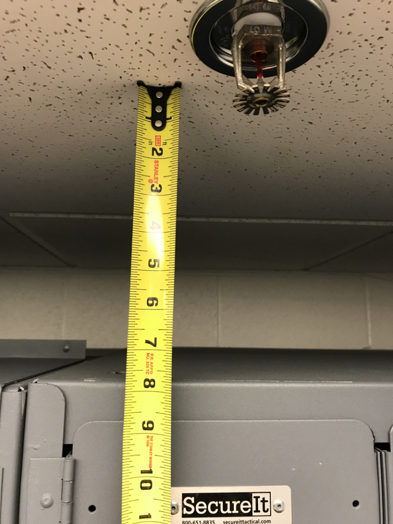 Weapon Rack Fire Sprinkler Violation Combat Case Study