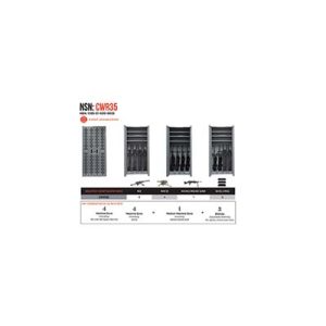 Combat NSN Weapon Rack - CWR25 - NSN - 1095-01-612-2519 - Combat Weapon ...