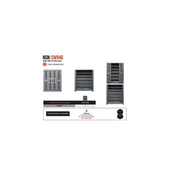 Combat NSN Weapon Rack - CWR44 - NSN - 1095-01-620-5610 - Combat Weapon ...