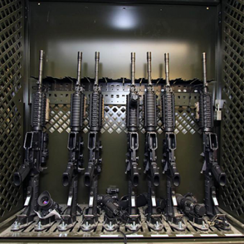 Keyhole Slot Weapon Racks | Combat Weapon Storage