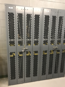 Weapon Racks Failed Physical Security Inspection