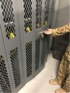 Weapon Racks Failed Physical Security Inspection