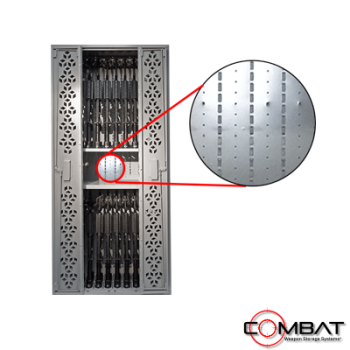 Weapon Rack Back Panel Comparison - Combat Weapon Storage